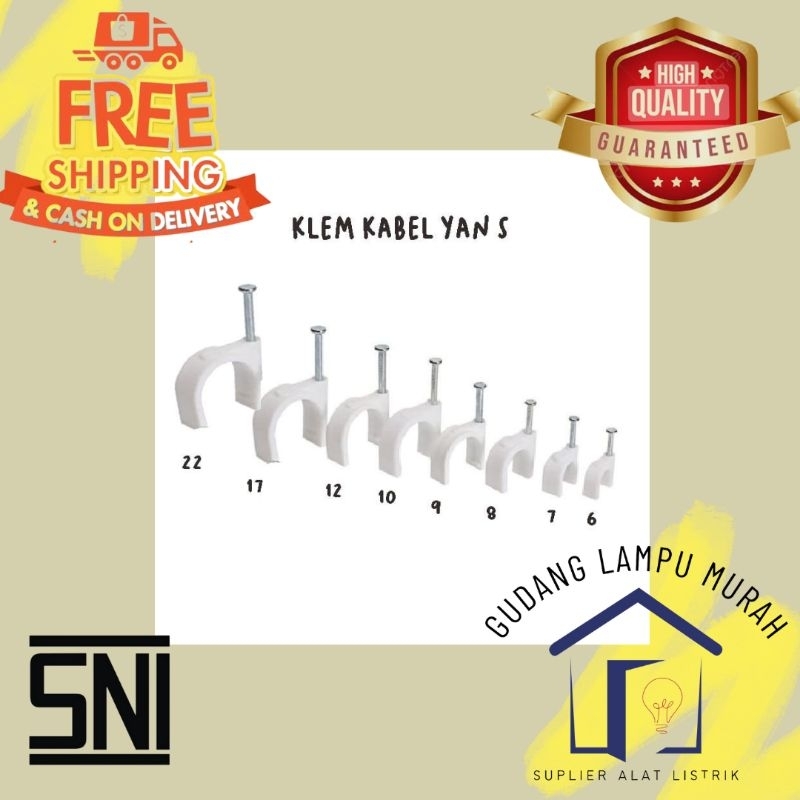 Jual Klem Kabel Beton Yan's Klem Paku Beton Klem Kabel Yan's Klem Kabel ...