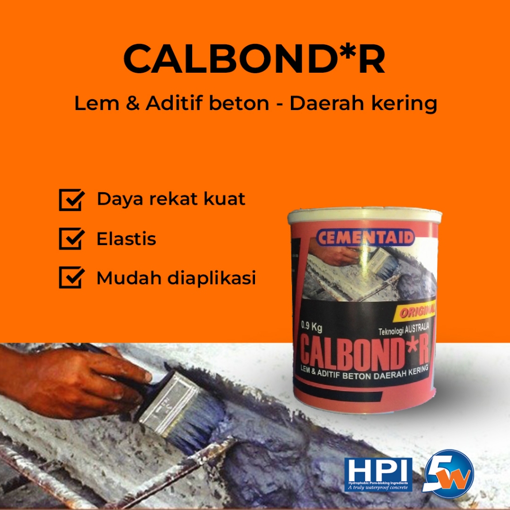 Jual CEMENTAID - CALBOND *R Lem Perekat Beton (0,9 kg) | Shopee Indonesia
