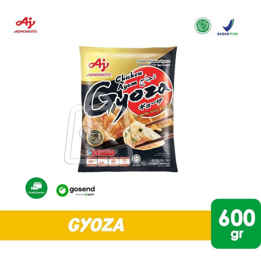 Jual Japanese Gyoza Dumpling AJINOMOTO 600gr isi 30pcs (KHUSUS INSTANT ...