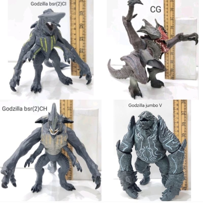 Jual raijin sofvi / knife head / trespasser / leatherback monster kaiju ...
