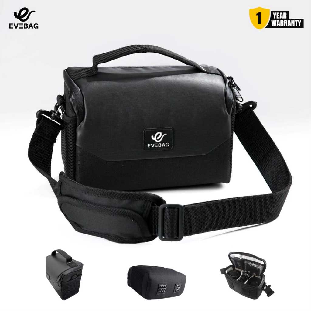 Jual EVEBAG BM350 Tas Kamera Selempang Anti Air Camera Shoulder Bag ...