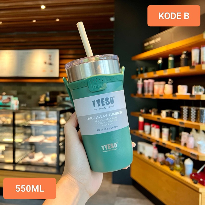 Jual TUMBLER TYESO VIRAL ORIGINAL 100% IMPORT BISA DENGAN BELT/TIDAK DAN STICKER DAN GRADASI DAN ...