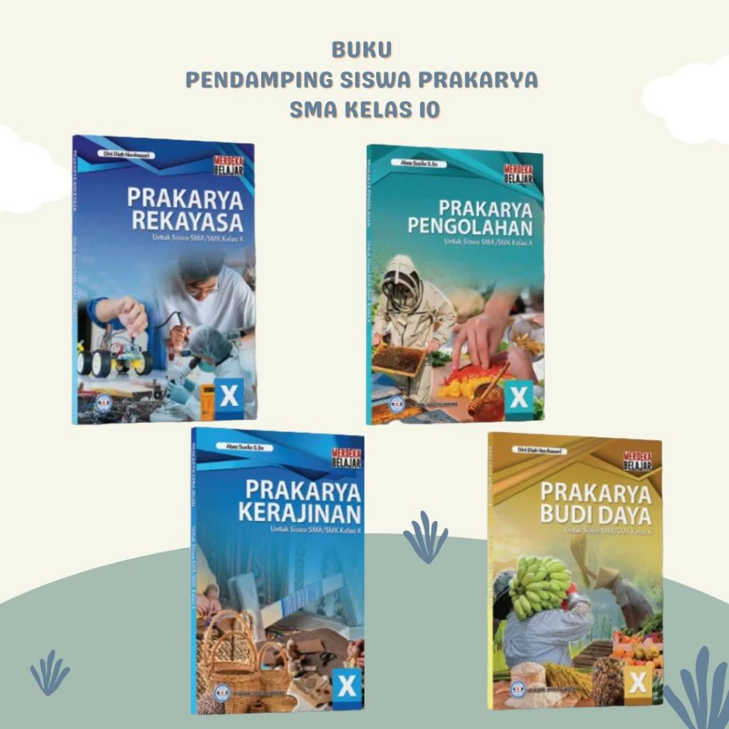 Jual Buku Pendamping Siswa Prakarya SMA/SMK Kelas 10 GOS | Shopee Indonesia
