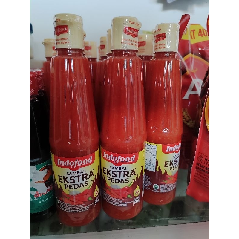 Jual saus indofood extra pedas 275ml | Shopee Indonesia