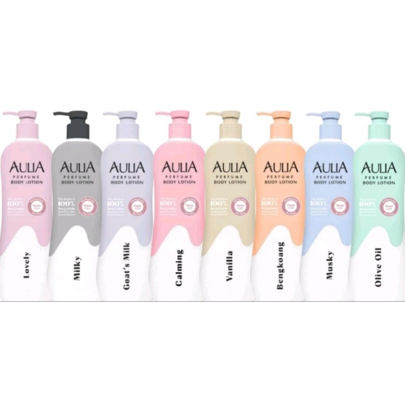 Jual AULIA Perfume Body Lotion 600 ml [Hand Body With, Vitamin E, hand ...