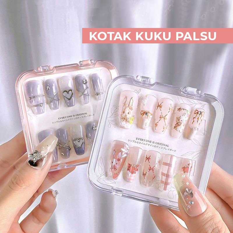 Jual KOTAK KUKU - Acrylic Display Fake Nails - Tempat Kuku Palsu ...