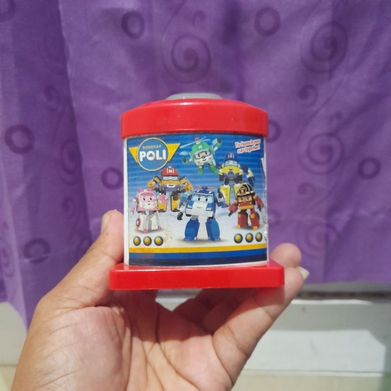 Jual mainan diorama robocar poli putih | Shopee Indonesia