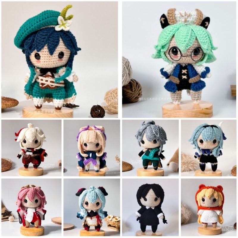 Jual {Crochet Pattern PDF File} CCKbyJM Anime Character Collection ...