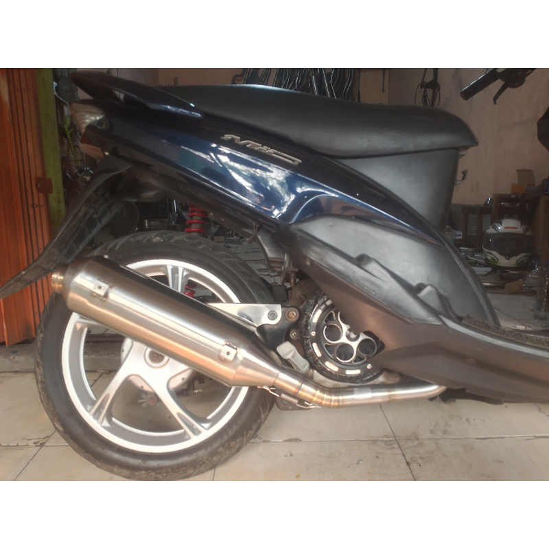 Jual KNALPOT MIO SPORTY VARIO BEAT MODEL LUSTER KENOCHI KONDOMAN FULL ...