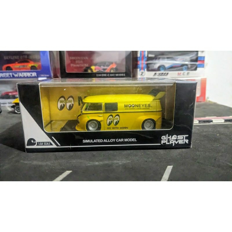 Jual Diecast Ghost Player Volkswagen VW Bus MoonEyes Livery Segel ...