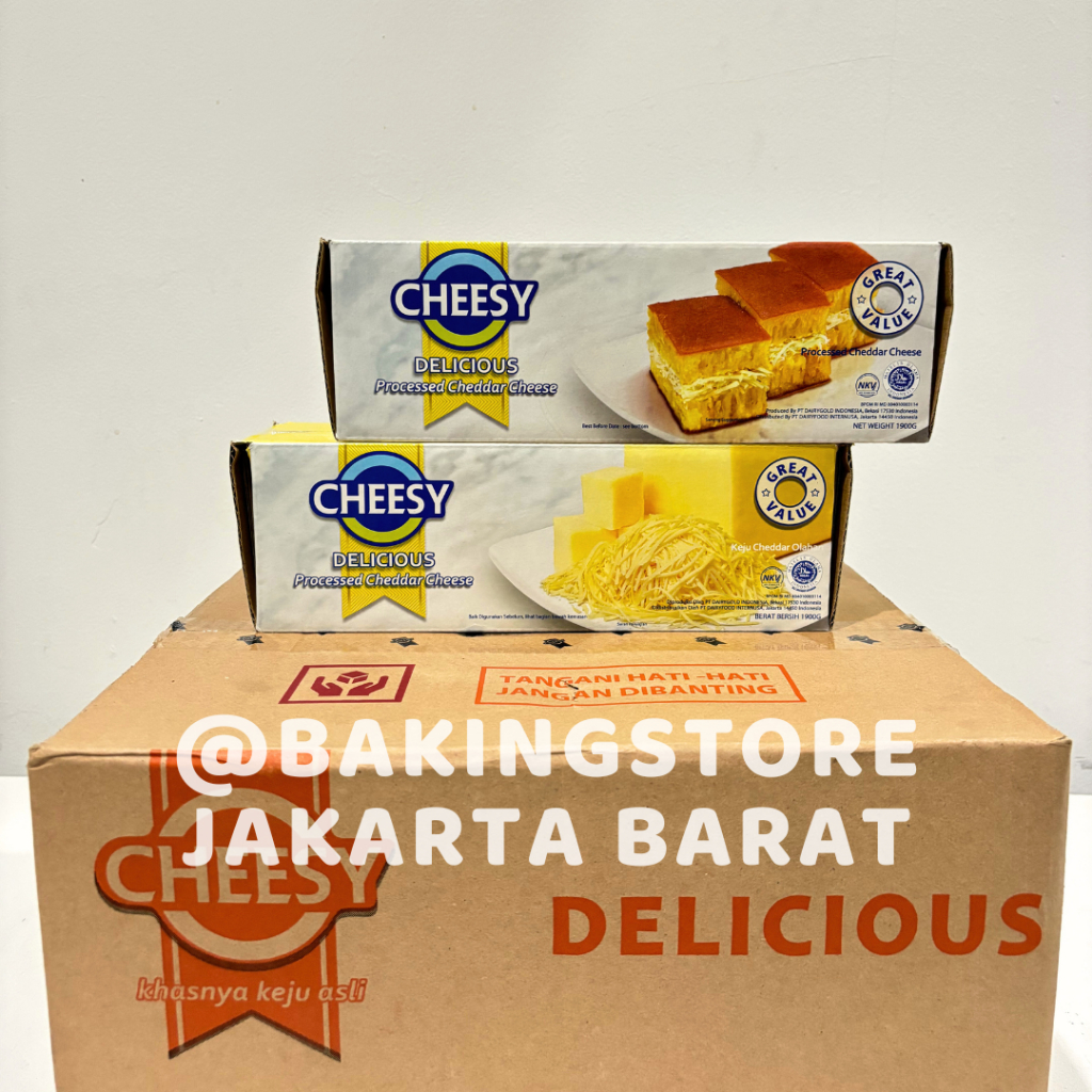 Jual Cheesy DELICIOUS Processed Filled Cheese (1,9 Kg) | Shopee Indonesia