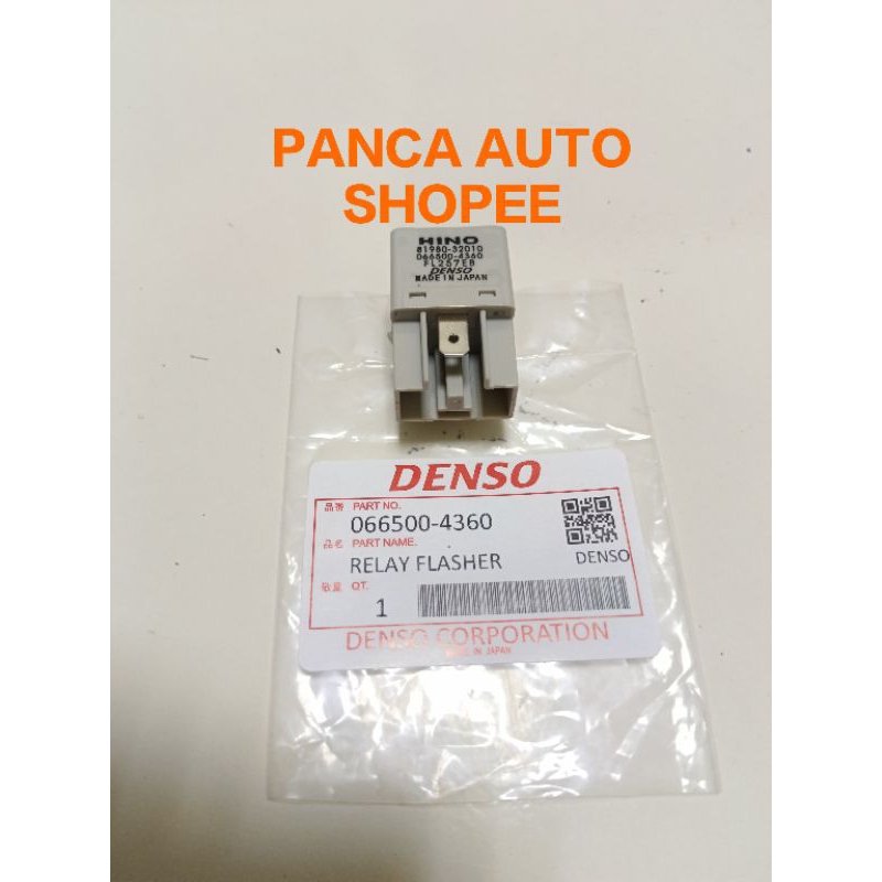 Jual Relay flasher sien sen 12V K3 denso Hino dutro 125HT ori | Shopee ...