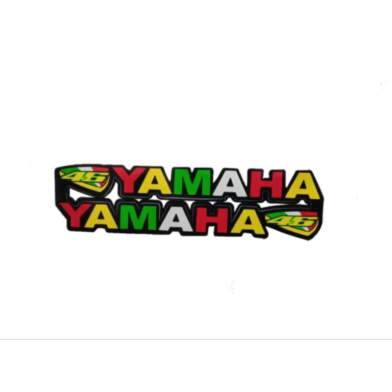 Jual Stiker motor Yamaha 46 sepasang | Shopee Indonesia