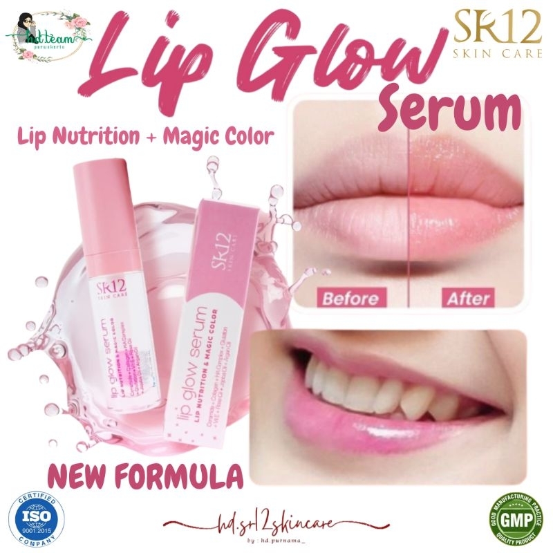 Jual LIP GLOW SERUM SR12 Lip Nutrition Magic Color Pelembab Alami Pencerah Bibir Ringan Tahan ...