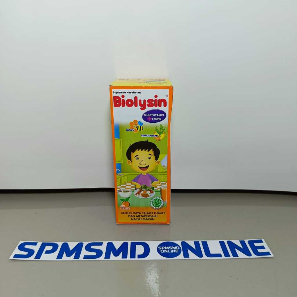 Jual BIOLYSIN SYR 60ML | Shopee Indonesia
