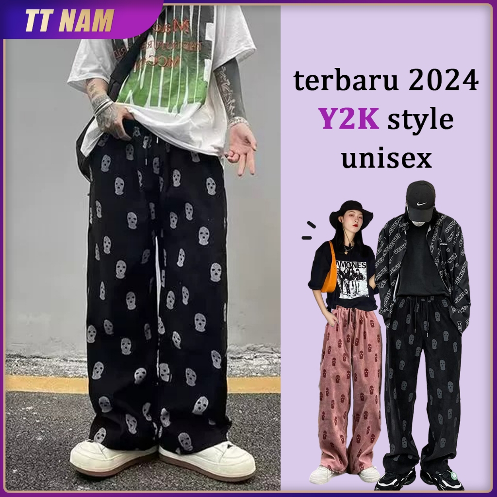 Jual Celana Corduroy Pria y2k baggy pants pria celana snsb pants celana wanita kekinian korean ...