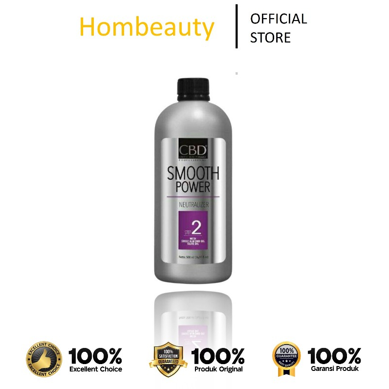 Jual CBD Professional Smooth Power Step 2 Neutralizer 500ml | Shopee ...