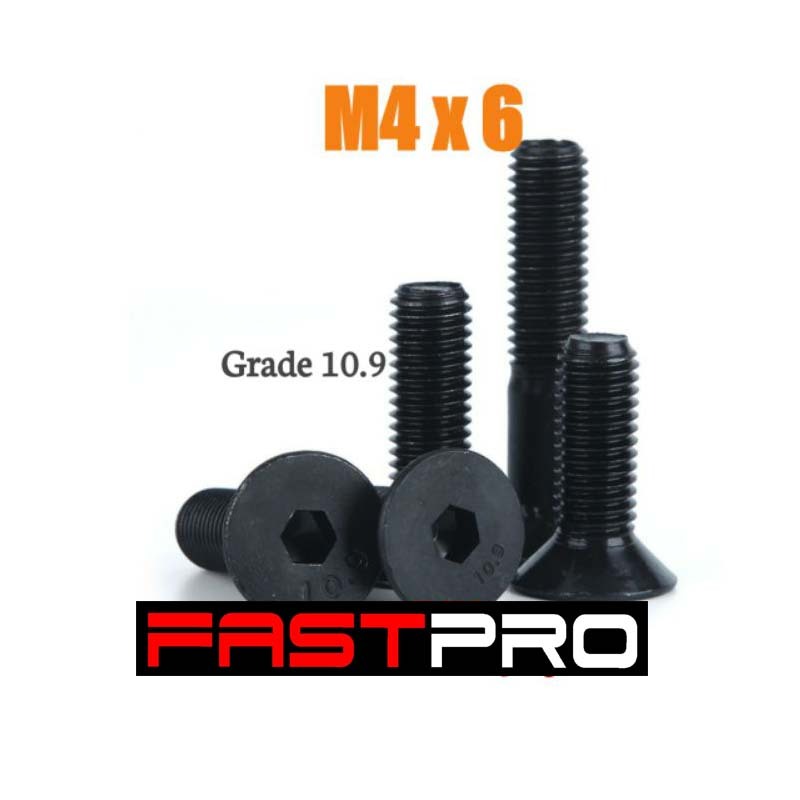 Jual Baut JF L Baja M4 x 6 / Baut Verseng Baja M4 x 6 / Grade 10.9 ...