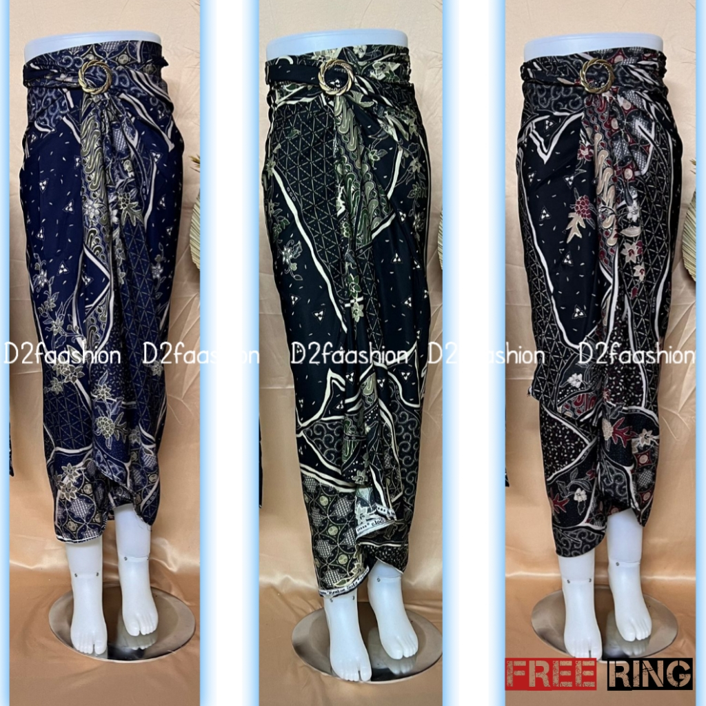 Jual D2faashion - Rok Lilit Batik/Bawahan Kebaya Free Ring/Rok Lilit ...