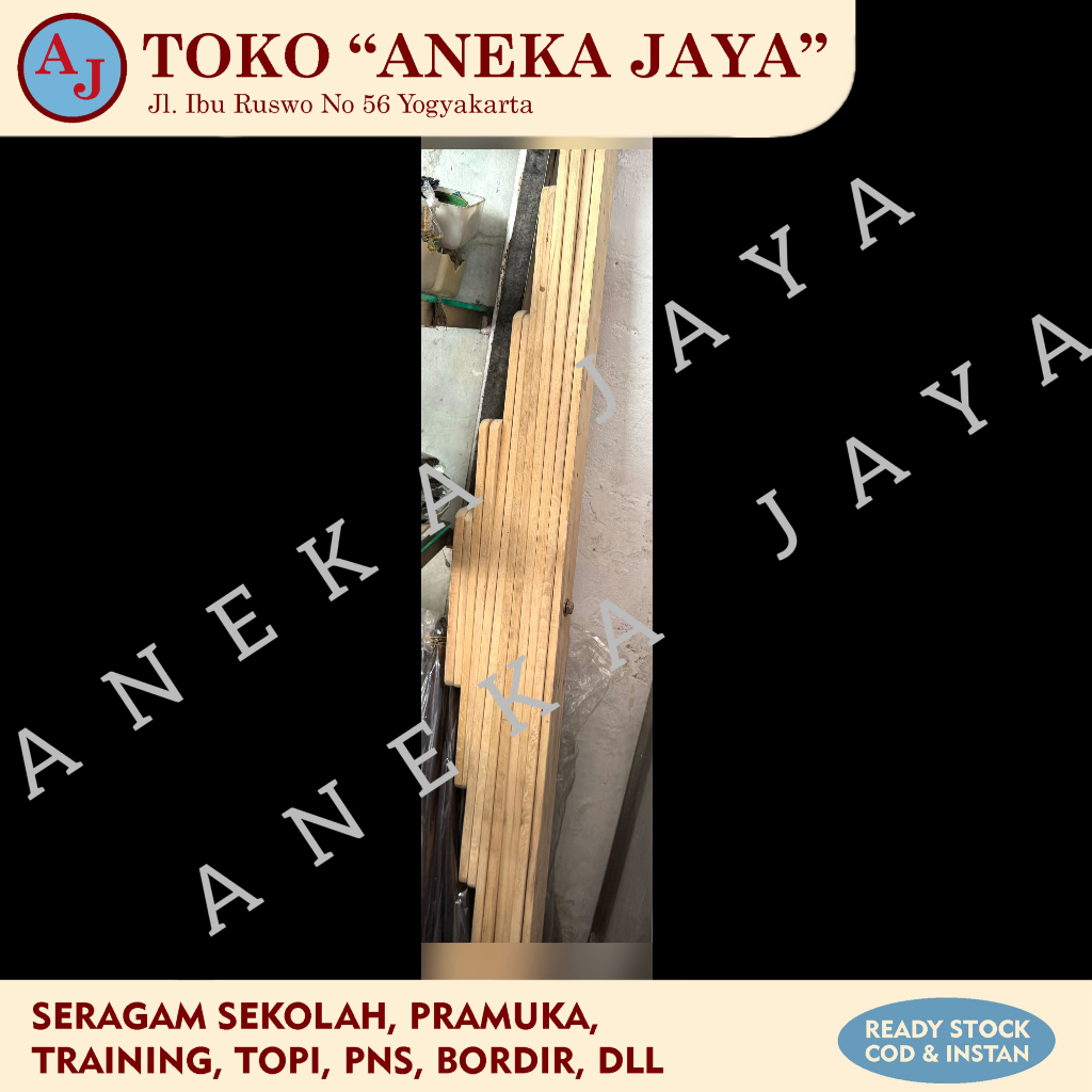 Jual Bidai Kayu 1 SET / Kayu Patah Tulang / PMI / P3K | Shopee Indonesia