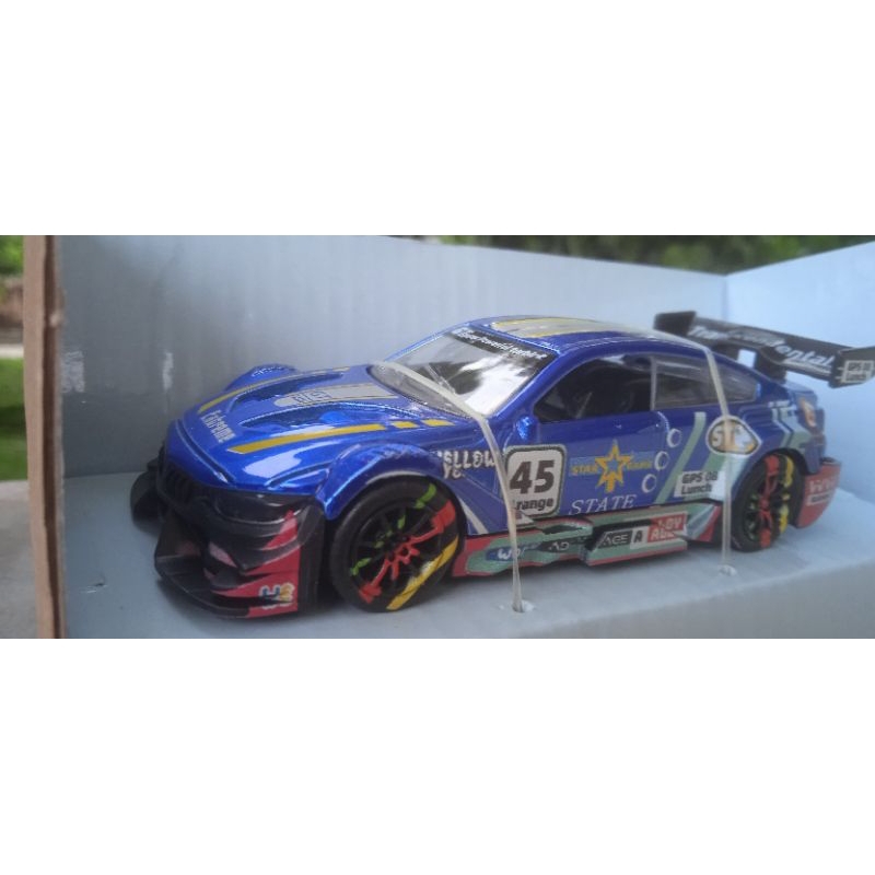 Jual Diecast BMW Racing Car Blue | Shopee Indonesia