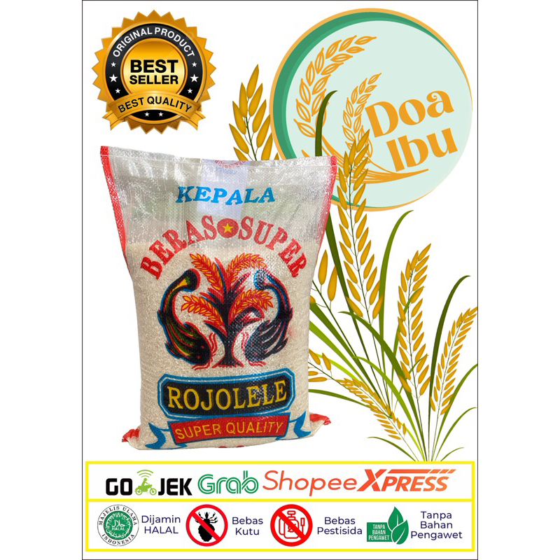 Jual BERAS ROJO LELE 5kg/10kg/20kg | Shopee Indonesia