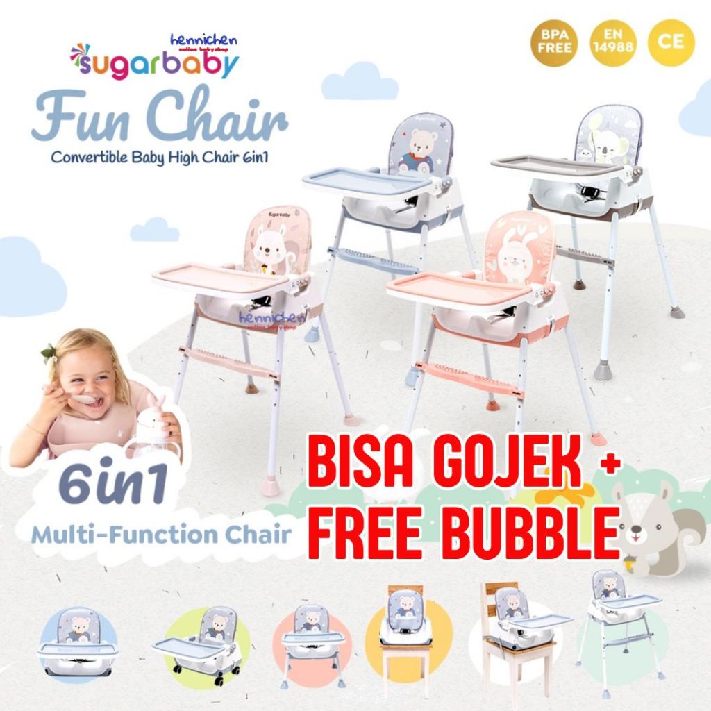 Jual GRAB / GOJEK SUGAR BABY FUN CHAIR KURSI BAYI MY CHAIR KURSI ...
