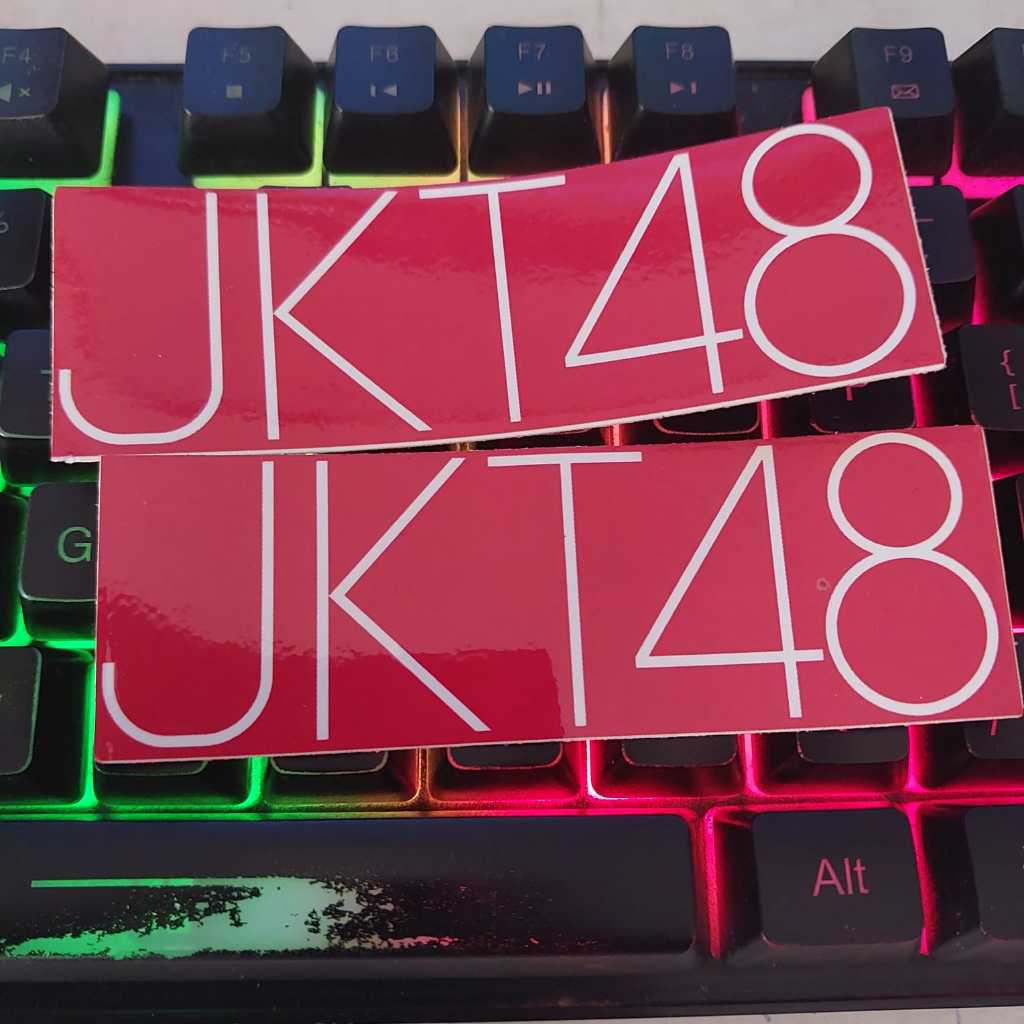 Jual STIKER JKT48 - BAND INDIE / STICKER HELM STICKER MOTOR STICKER ...
