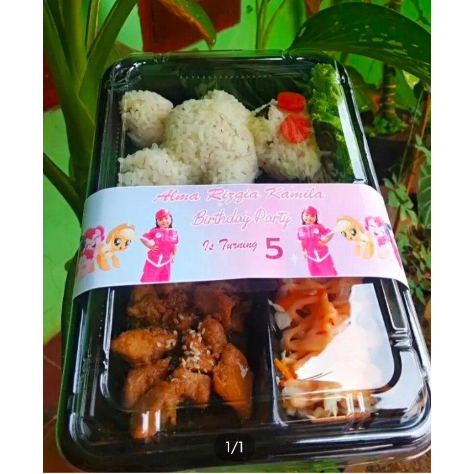 Jual Cetak Roller Label Pengikat Penggulung Box Makanan Paper Belt ...