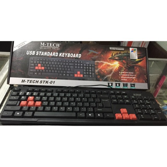 Jual [ARS] Keyboard Usb Mtech STK 01 | Shopee Indonesia