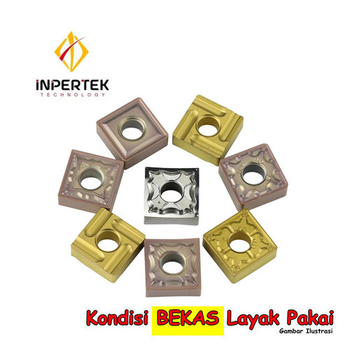 Jual Insert SNMG 1204 Bekas Pahat Bubut SNMG 12 04 Mata SNMG12 Seken Mulus | Shopee Indonesia