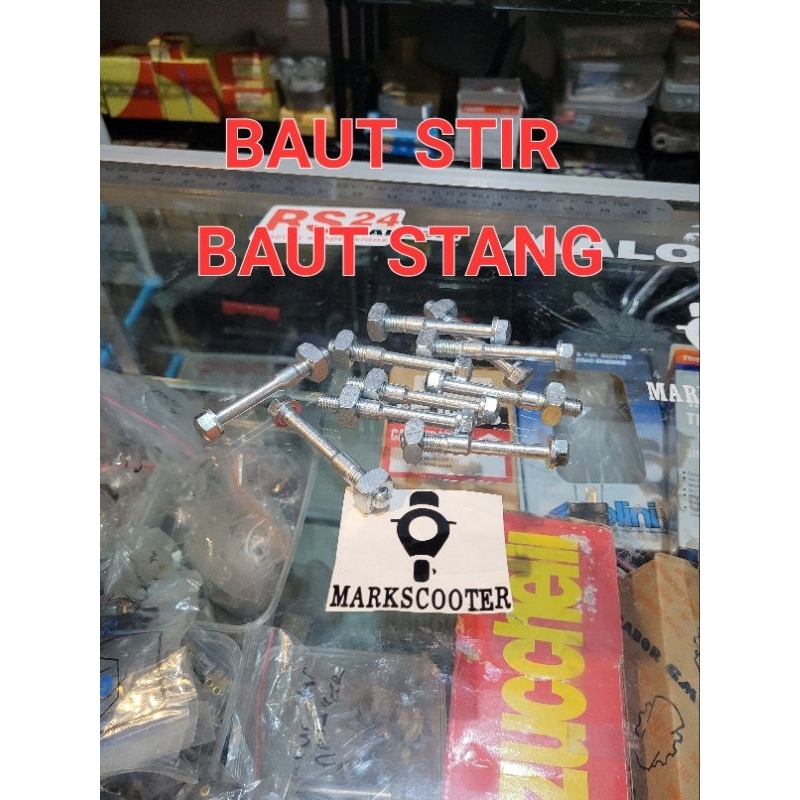 Jual baut stir baut stang vespa px super sprint darling pk | Shopee ...