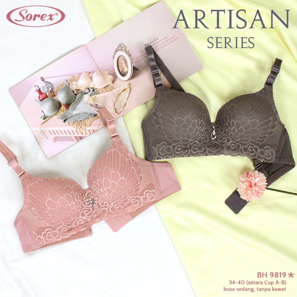 Jual Sorex BH Bra Renda Brokat Orisinil Adem Dan Lembut/ Bra Renda ...