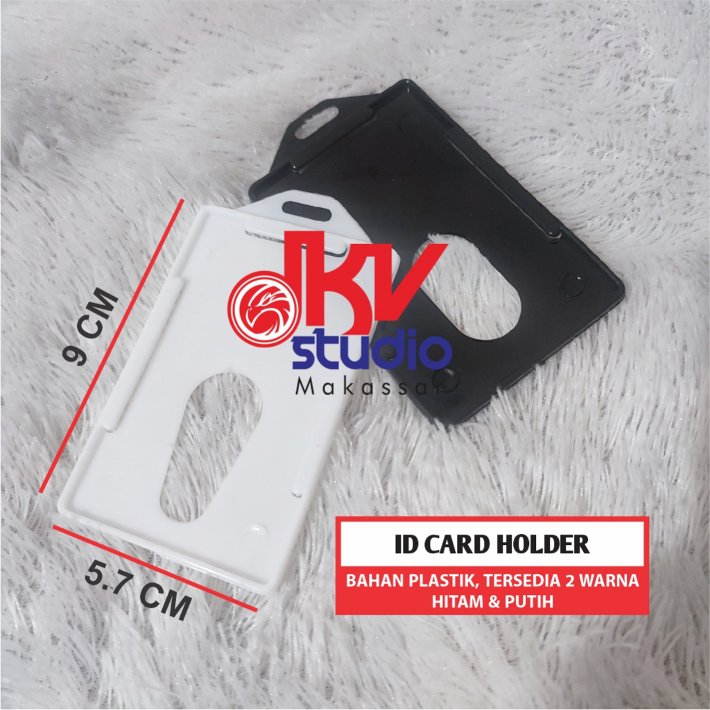 Jual ID Card Plastik Makassar / ID Card Case / Frame ID Card / Casing ...