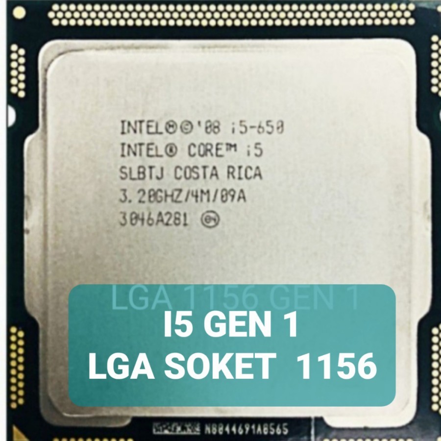 Jual Processor Core i5 650-3.20Ghz - LGA 1156 Gen 1 Garansi | Shopee ...