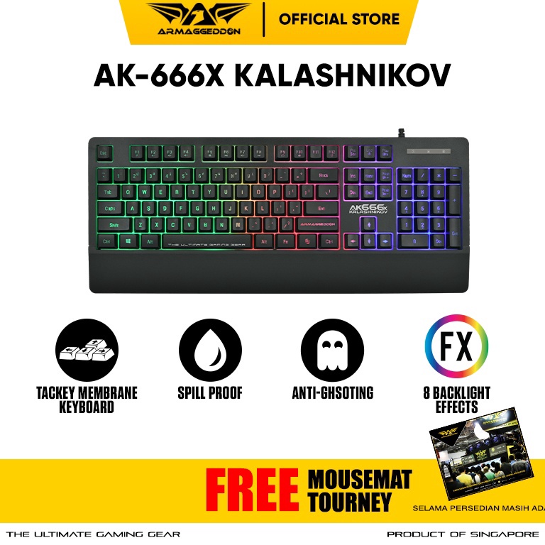 Jual Penjualan Terbanyak Keyboard Gaming Armaggeddon AK 666x ...
