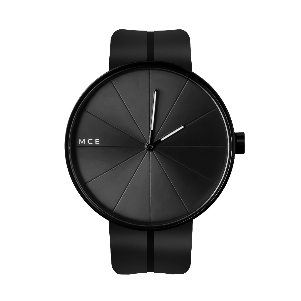 Jual MCE Jam Tangan Pria Apollo Series ( Full Black ) | Shopee Indonesia