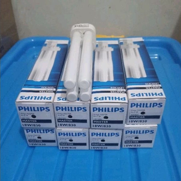 Jual Philips Master PL-C 18W/830/2P / Lampu Philips Master PLC 18W 830 2Pin | Shopee Indonesia