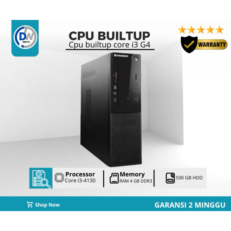 Jual CPU Built Up Branded, Merk hp, Core i3, Gen4 HASWEL | Shopee Indonesia