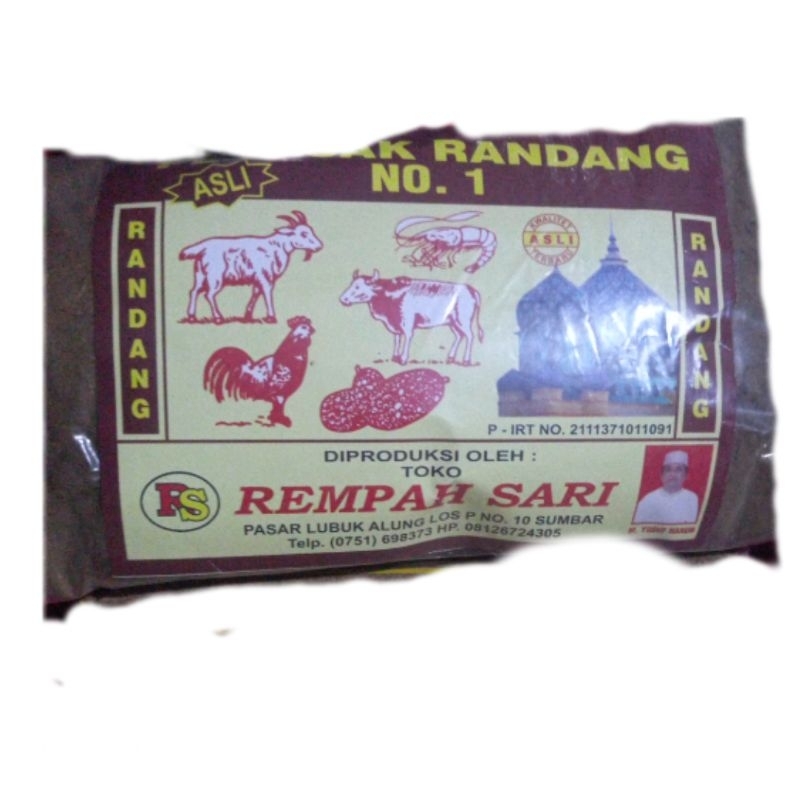 Jual Bumbu Rendang Rempah Sari 500 gr | Shopee Indonesia