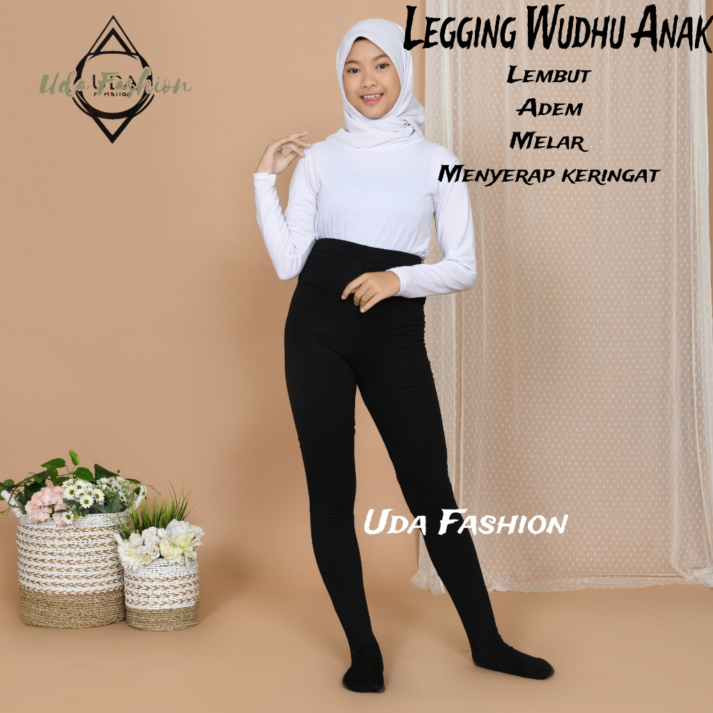 Jual Legging Wudhu Muslimah Anak Bahan Spandek Rayon | Shopee Indonesia