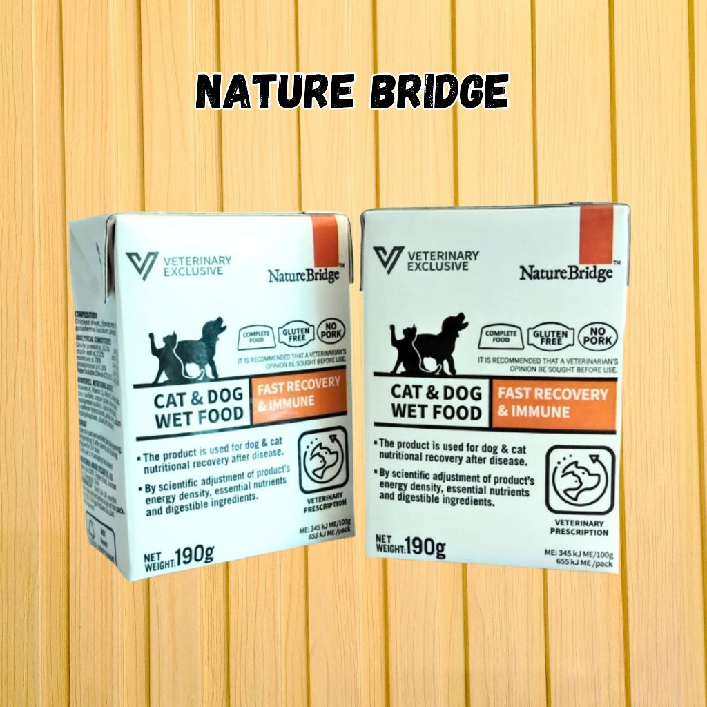 Jual Nature Bridge Vet fast recovery & immune untuk kucing dan anjing ...