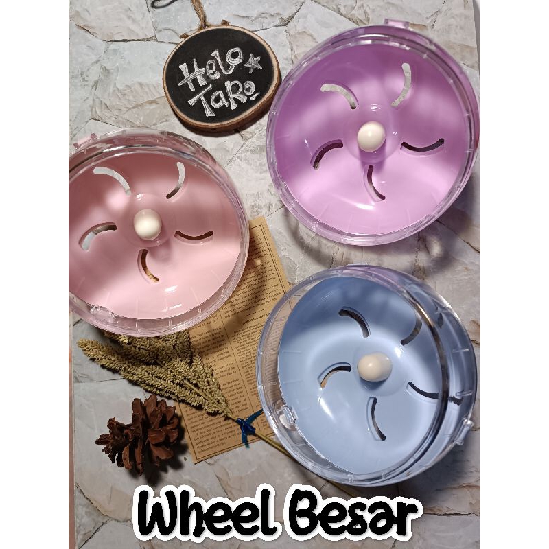 Jual Silent Wheel Besar / Roda Kincir Mode Senyap / Sunyi tanpa suara ...