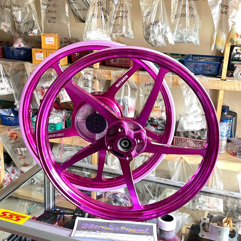 Jual VELG MUTAKIN 525 DAN MODEL OZ 515 BUAT F1ZR,JUPITER MX OLD,VEGA ...