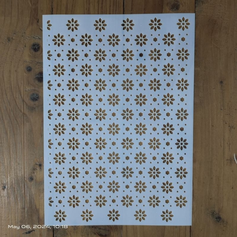 Jual Stencil Batik Ukuran A4 (21 * 29,7 cm) | Shopee Indonesia
