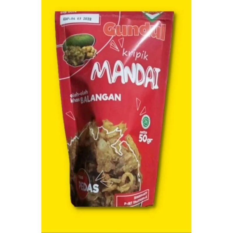 Jual keripik mandai gundul khas Balangan/ Mandai crispy buah cempedak ...