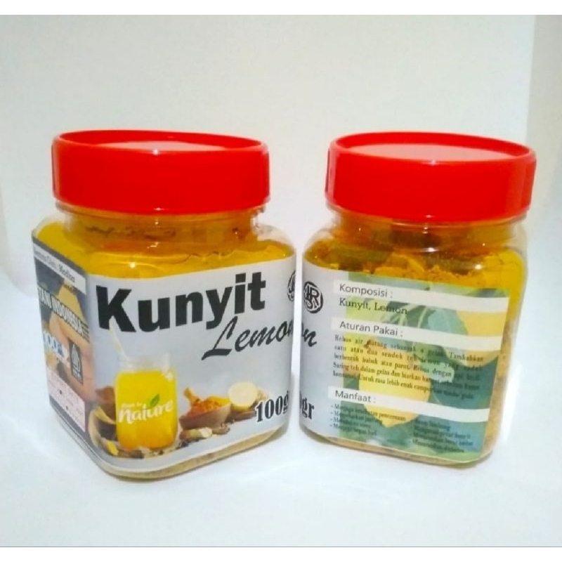 Jual kunyit lemon minuman sehat halal dan enak mengandung vitamin C ...