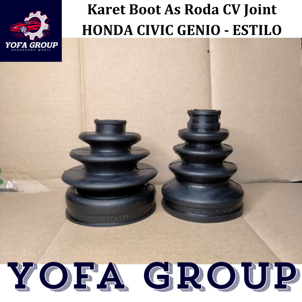 Jual SPAREPART MOBIL Karet Boot As Roda CV Joint HONDA CIVIC GENIO ...