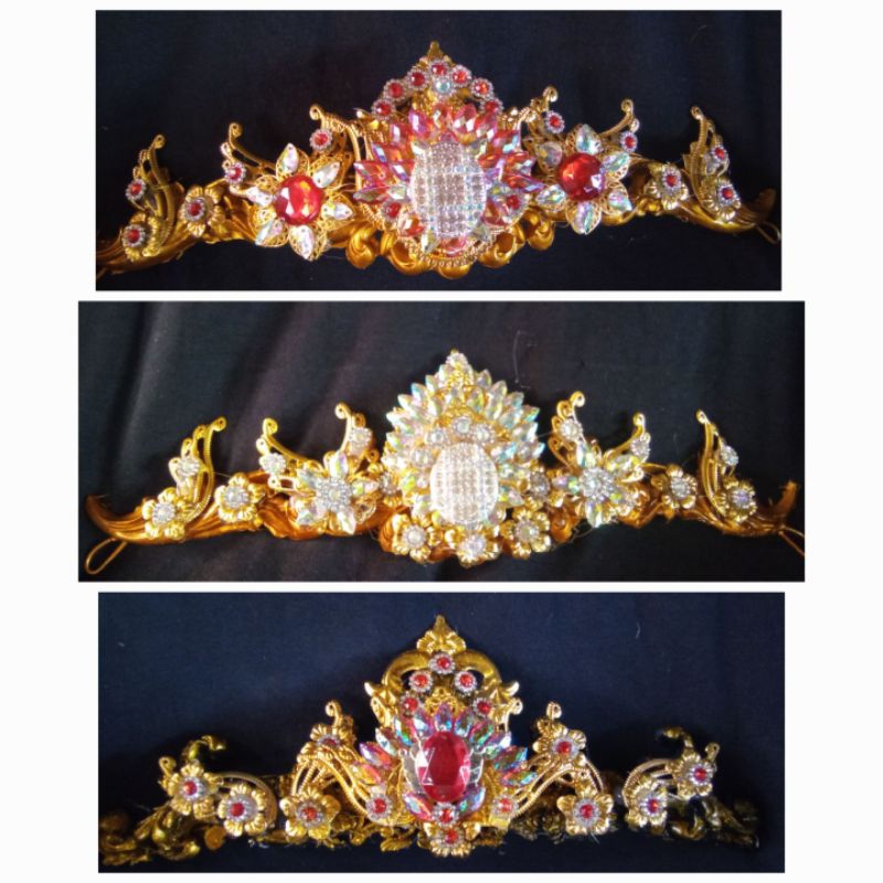 Jual siger ayodya/siger tari/ hiasan kepala penari/mahkota 3d dan ...