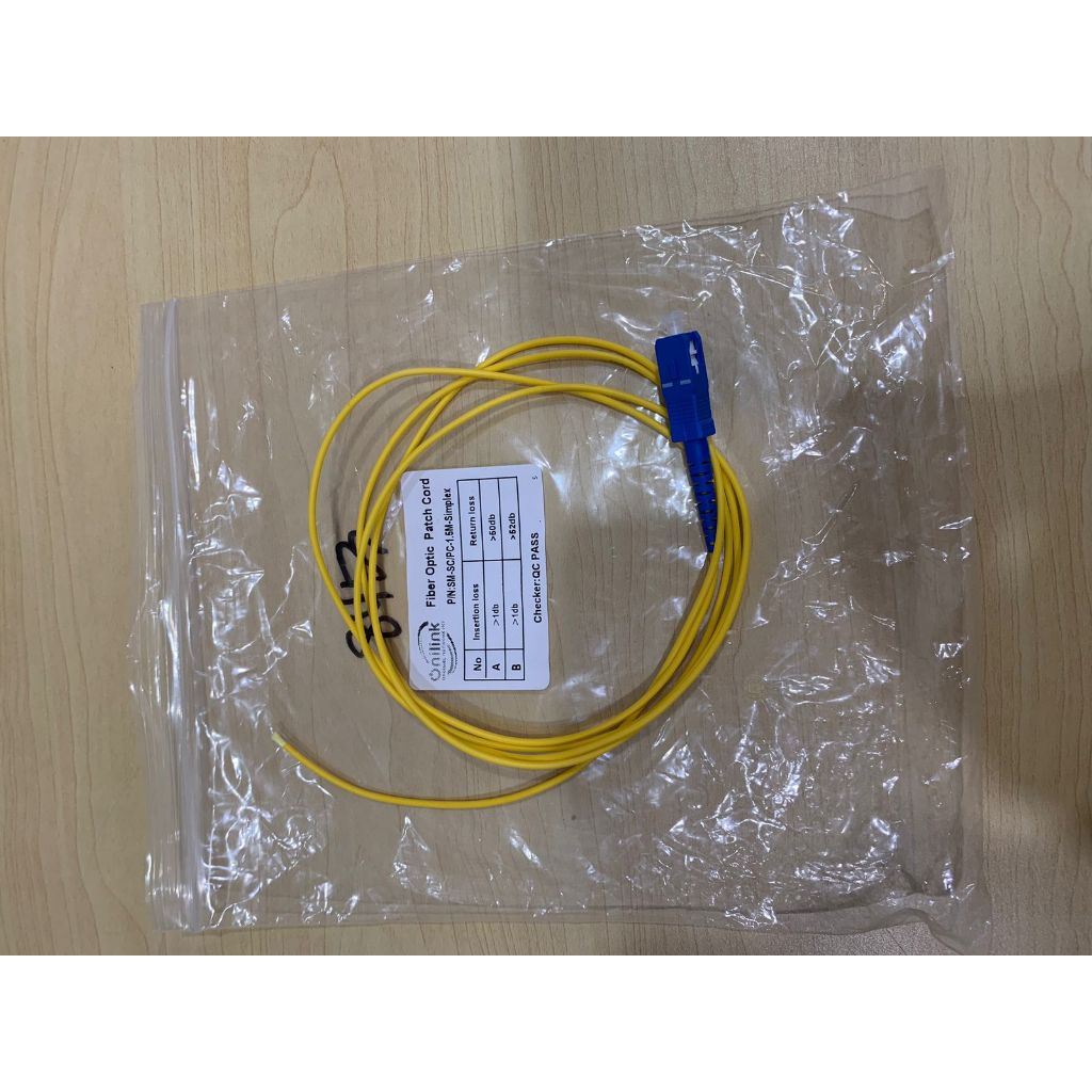 Jual KABEL PIGTAIL FIBER OPTIK SC UPC BIRU 1,5METER 2MM | Shopee Indonesia